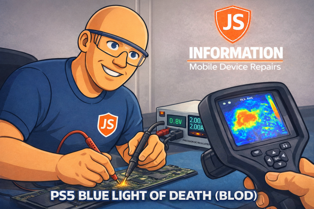 PS5 - Blue Light of Death (BLOD) Repair - JS Information